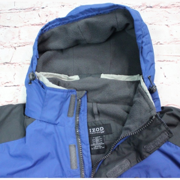 Izod | Jackets & Coats | Mens Izod Performx Winter Jacket Blue Size Xl ...